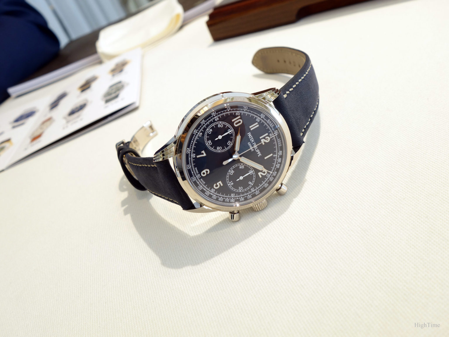 Patek Philippe 5172G Chronograph Blue dial - Review & Pictures - HIGHTIME