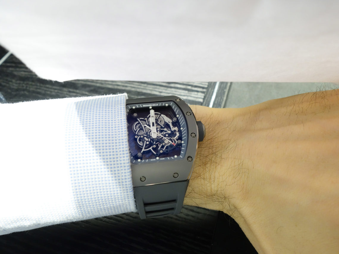 Richard Mille RM055 All Grey - Review & Pictures - HIGHTIME