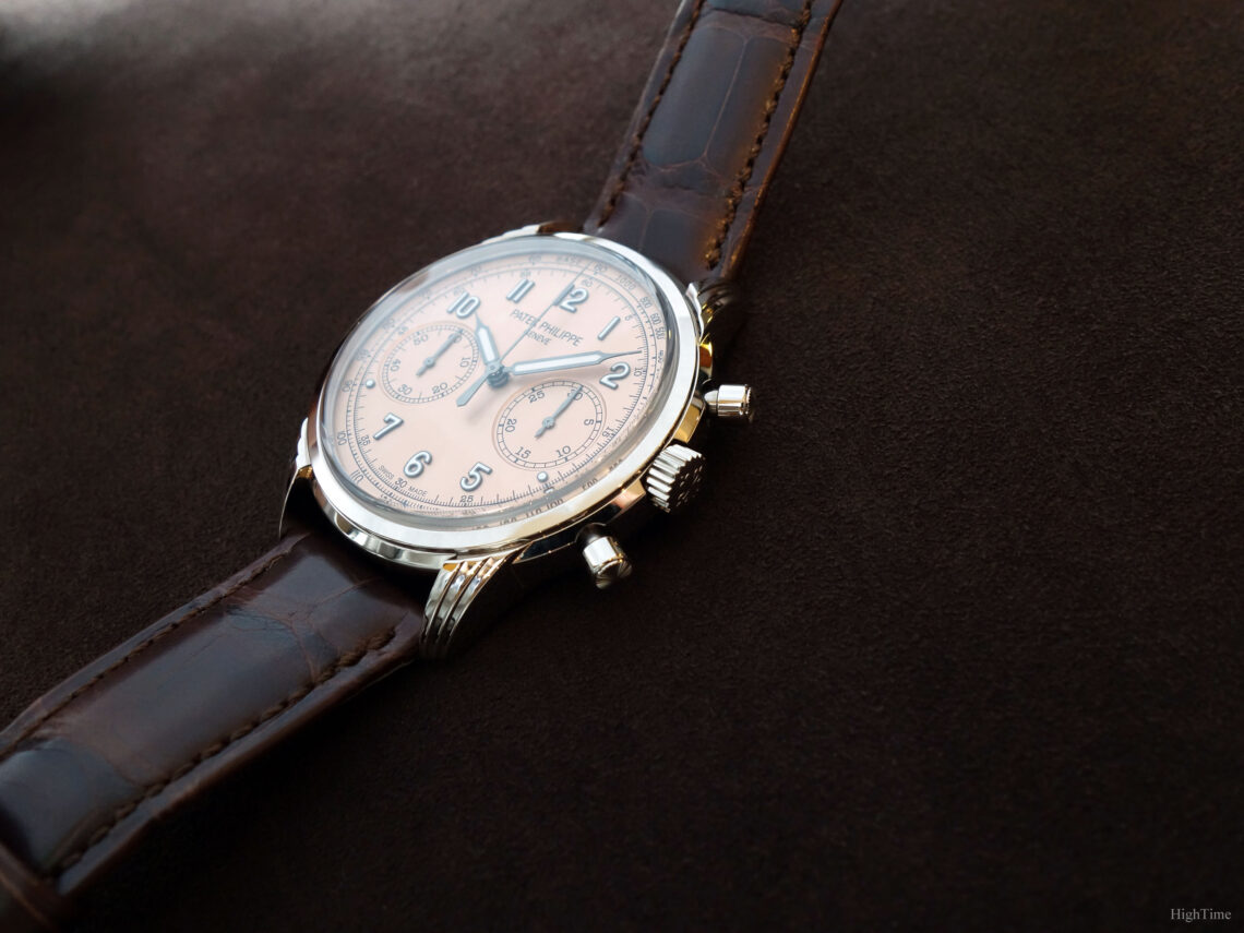 Patek Philippe 5172G Chronograph Salmon dial - Review & Pictures - HIGHTIME